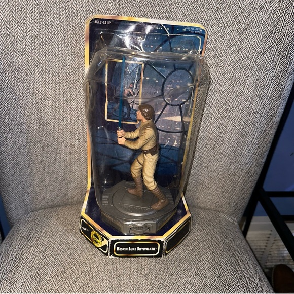 Star Wars | Other | Rare Vintage 997 Star Wars Epic Force Bespin Luke Skywalker Rotating Figure ...